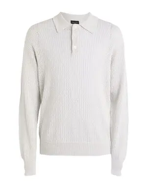 ROBERTO COLLINA Light Cotton-blend Knit Sweater