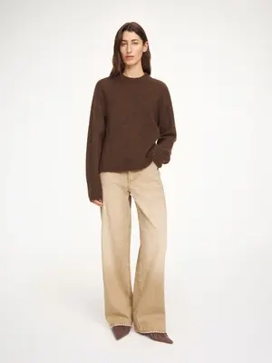 BY MALENE BIRGER Brie Ribbed Sweater