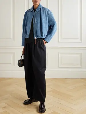Loewe Draped Denim Jacket