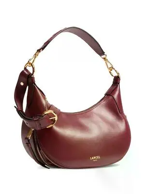LANCEL Logo Zipped Shoulder Bag - Red