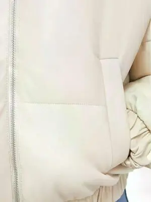 Abercrombie Padded Zip Jacket - Neutrals