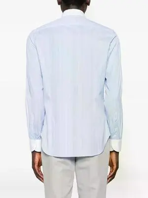 Canali Striped Shirt - Blue