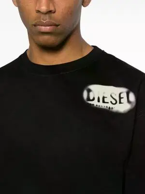 DIESEL® T-adjust-v2 Logo-detail T-shirt