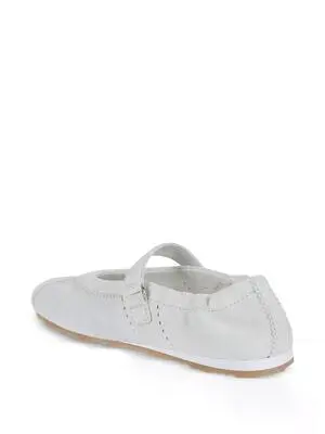 Miu Miu Plume Suede Ballerinas