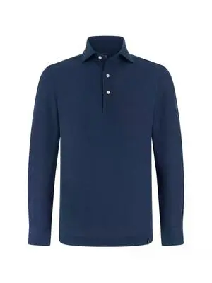 Boggi Milano Long Sleeve Polos For Men
