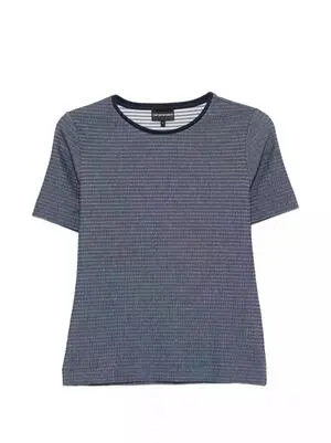 Emporio Armani Textured T-shirts For Women