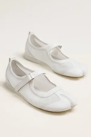 Jeffrey Campbell Thalion Split-toe Mary Janes - White