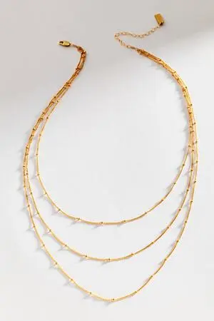 SET & STONES Kennedy Layered Necklace - Gold
