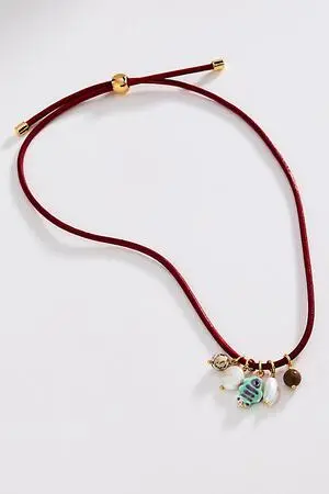 Mignonne Gavigan Vega Necklace - Maroon