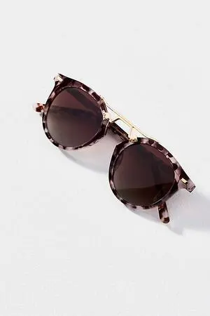WMP EYEWEAR Skyler Circle Tortoiseshell Sunglasses - Tortoise