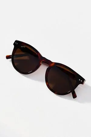 WMP EYEWEAR Tate Circle Sunglasses - Tortoise
