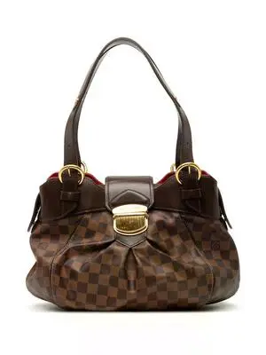 LOUIS VUITTON 2009 Damier Ebene Sistina Pm Shoulder Bag