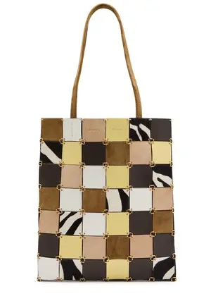 Khaite Emma Small Panelled Tote Bag