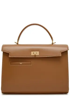 ANYA HINDMARCH Leather Top Handle Bag