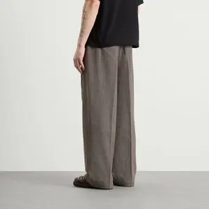 ABOUT:BLANK Herringbone Tailored Wide Leg Trousers