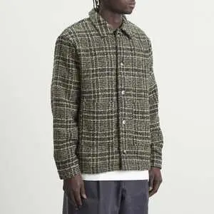 BOUND Textured Woven Overshirt
