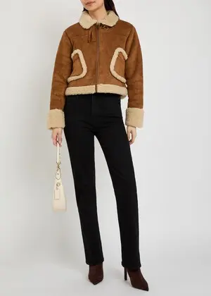 MOTHER The Kick It Straight-leg Jeans - Black