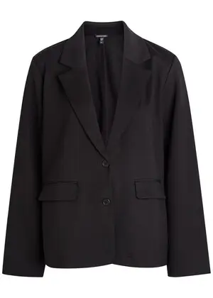 Eileen Fisher Easy Jersey Blazer - Black