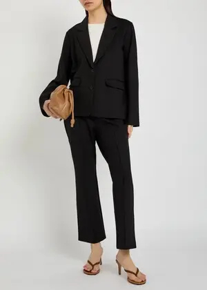 Eileen Fisher Easy Jersey Blazer - Black