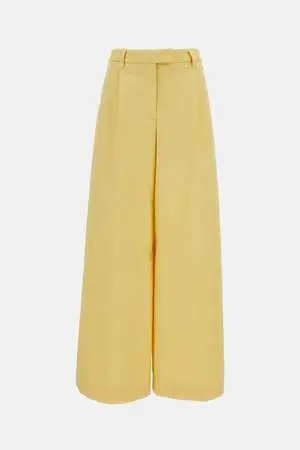 THELATEST Deva Gabardine Trousers - Yellow