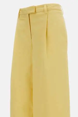 THELATEST Deva Gabardine Trousers - Yellow