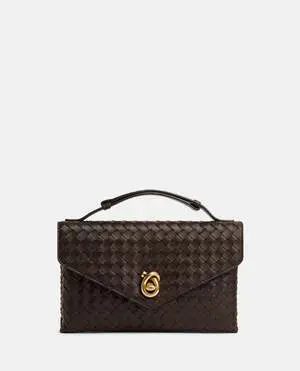 Bottega Veneta Intrecciato Piccolo Woven Cross-body Bag With Knot Lock