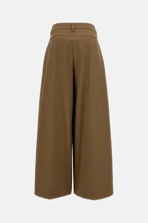 THELATEST Deva Gabardine Trousers - Brown