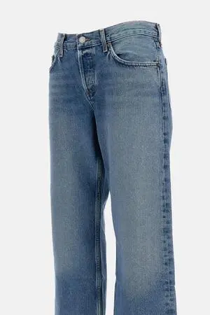 AGOLDE Low-rise Loose Jeans - Blue