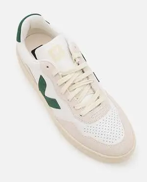 VEJA V-90 Leather Trainers - Multicolor