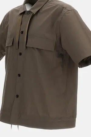 Sacai Short-sleeve Shirt - Brown
