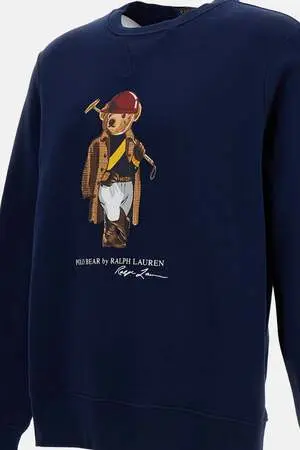 Polo Ralph Lauren Teddy Bear Print Sweatshirt - Blue