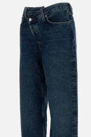 AGOLDE Arc Jeans With Criss-cross Closure