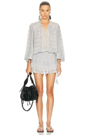 Isabel Marant Étoile Preya Dress - Light Blue