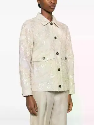Brunello Cucinelli Sequin-embellished Jacket