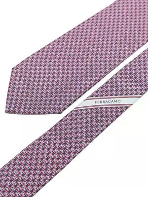 FERRAGAMO Printed Neck Tie