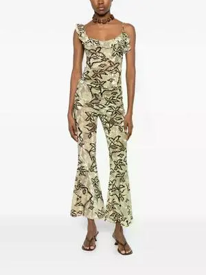 SIEDRES Arla Ruffled Floral Top