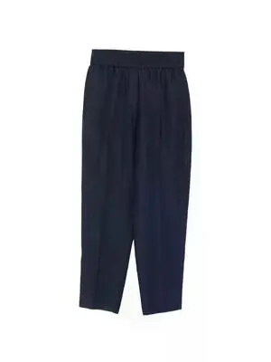 Brunello Cucinelli Elasticated-waistband Trousers - Blue