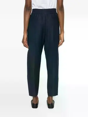 Brunello Cucinelli Elasticated-waistband Trousers - Blue