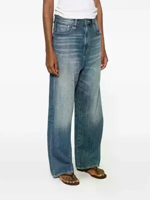 R13 Straight Leg Five-pocket Jeans