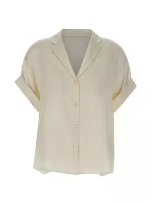 Eleventy Turn-up Short-sleeve Shirt