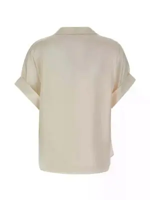 Eleventy Turn-up Short-sleeve Shirt