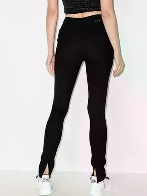 Off-White Logo-print Slim-fit Trousers