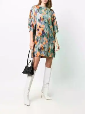 Off-White T-shirt Dress