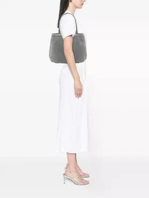 Fendi Nubuck Ff Chains Tote Bag