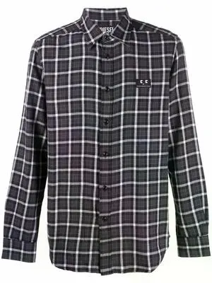 DIESEL® Check-print Flannel Shirt