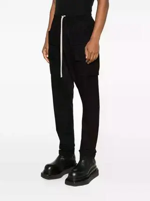 Rick Owens Drawstring Cotton Trousers