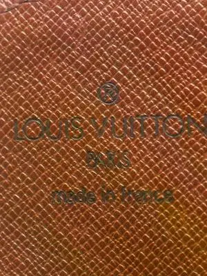 LOUIS VUITTON 1990 Monogram Cartouchiere Mm Crossbody Bag - Brown