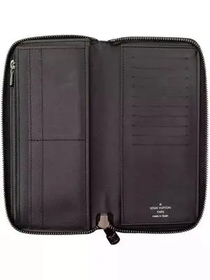 LOUIS VUITTON 2020-2025 Monogram Eclipse Vertical Zippy Wallet Long Wallets