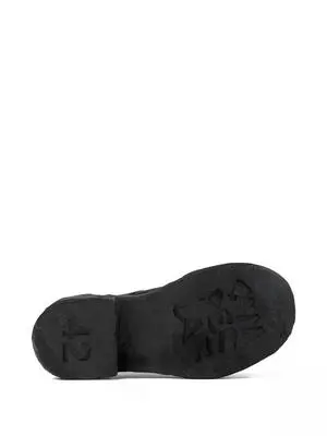 Camper Smooth Leather Lace-up Shoes - Black