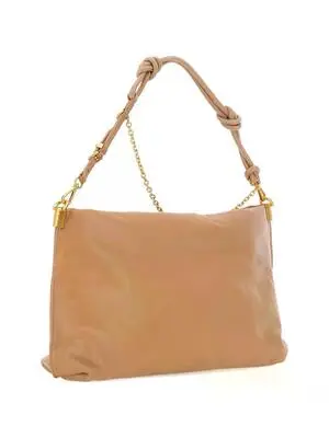 GIANNI CHIARINI Leather Shoulder Bag - Neutrals